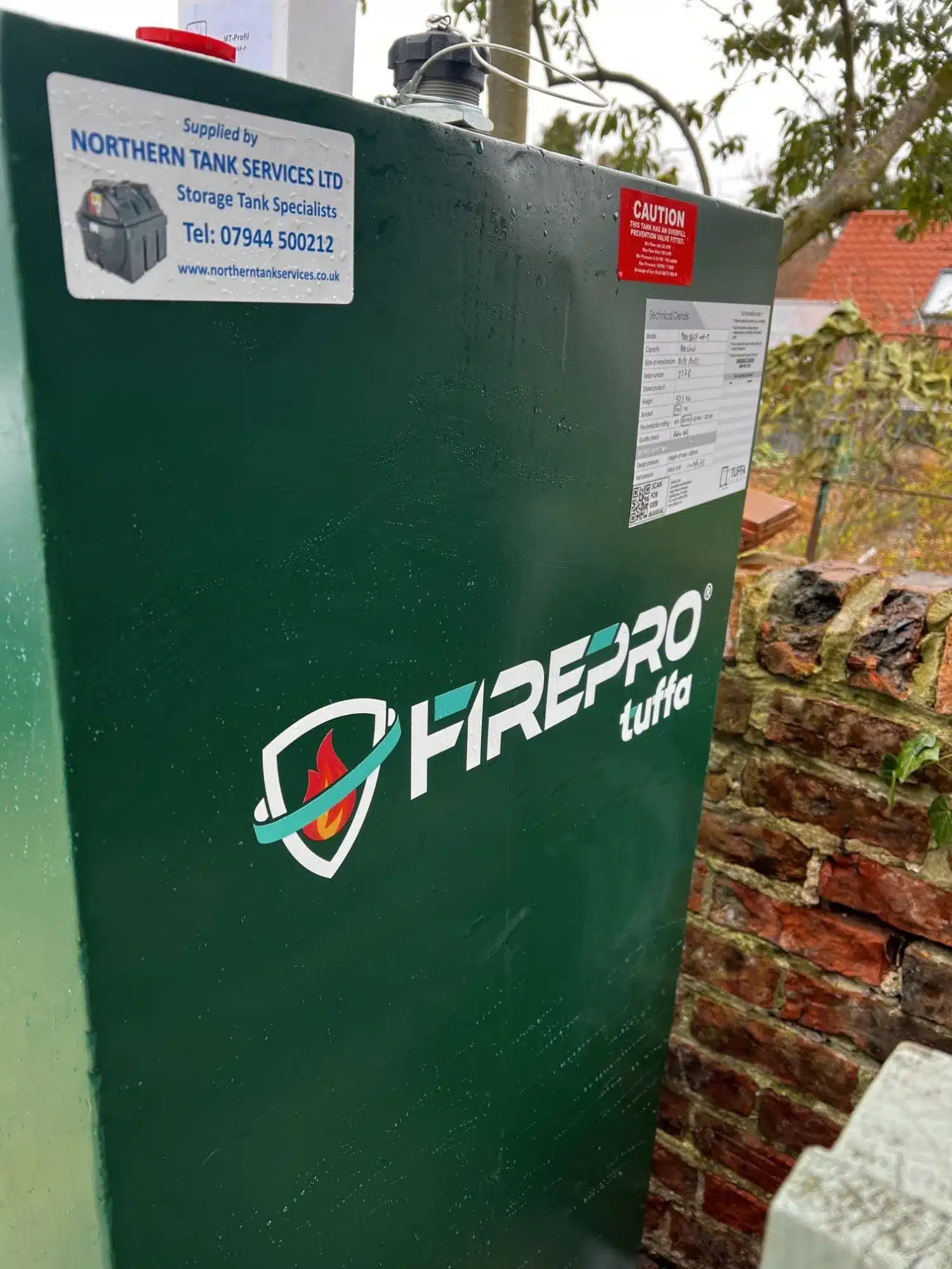 Fire Rated Oil Tanks - safe, compliant storage - Yorkshire Oil Tanks
